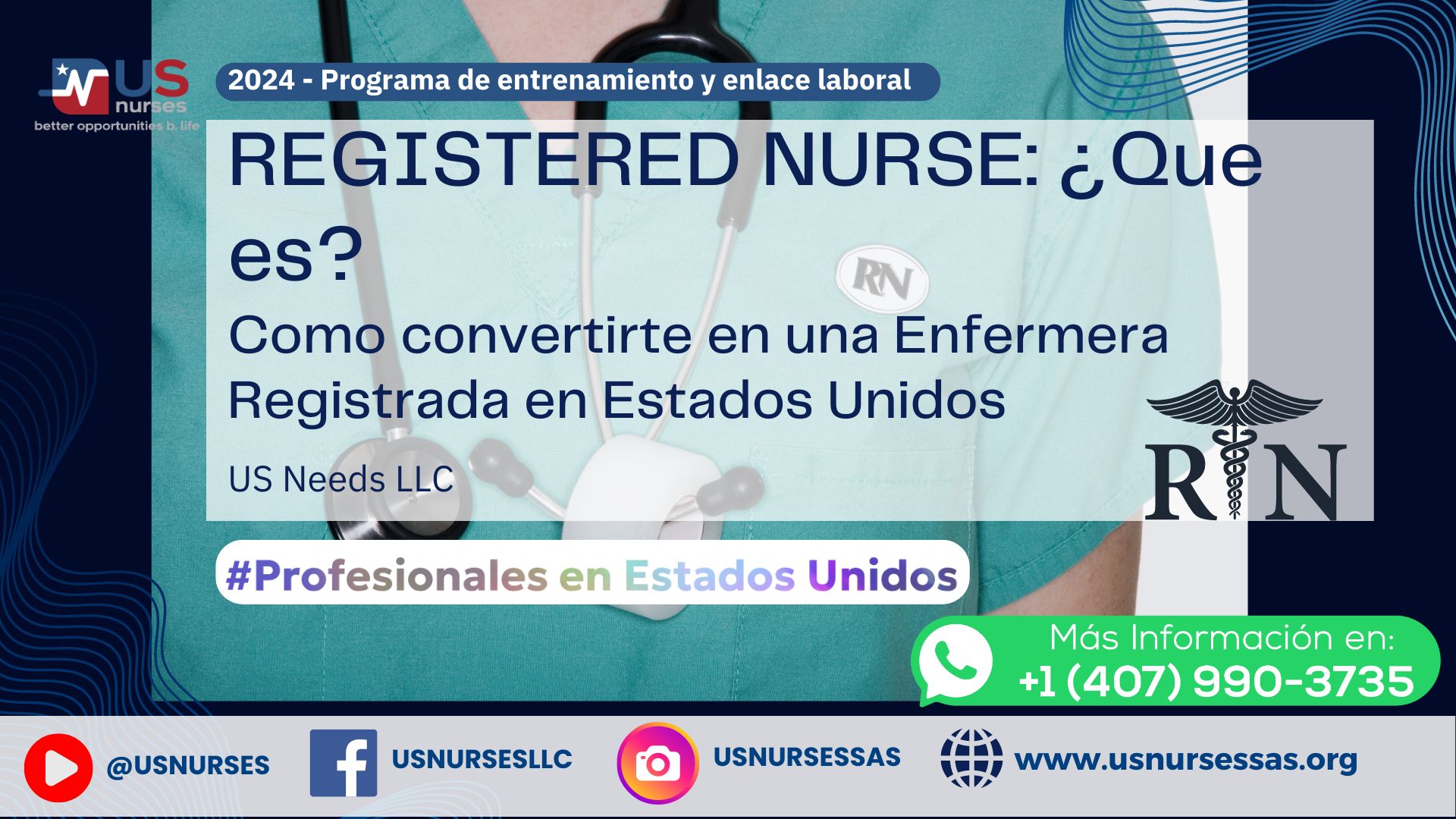 Conviértete en Registered Nurse en Estados Unidos - US Nurses